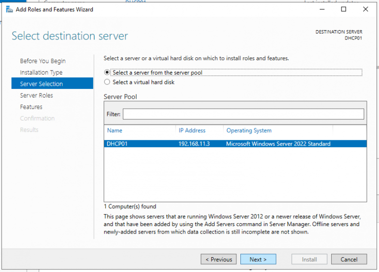 DHCP-Server Installation – Ronny Böttcher