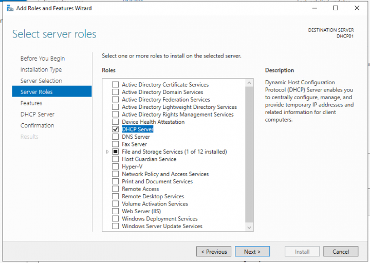 DHCP-Server Installation – Ronny Böttcher