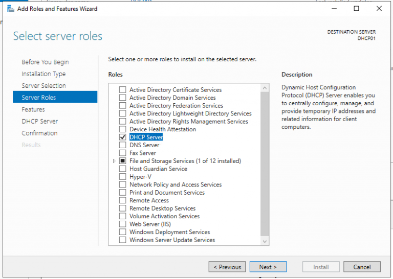DHCP-Server Installation – Ronny Böttcher