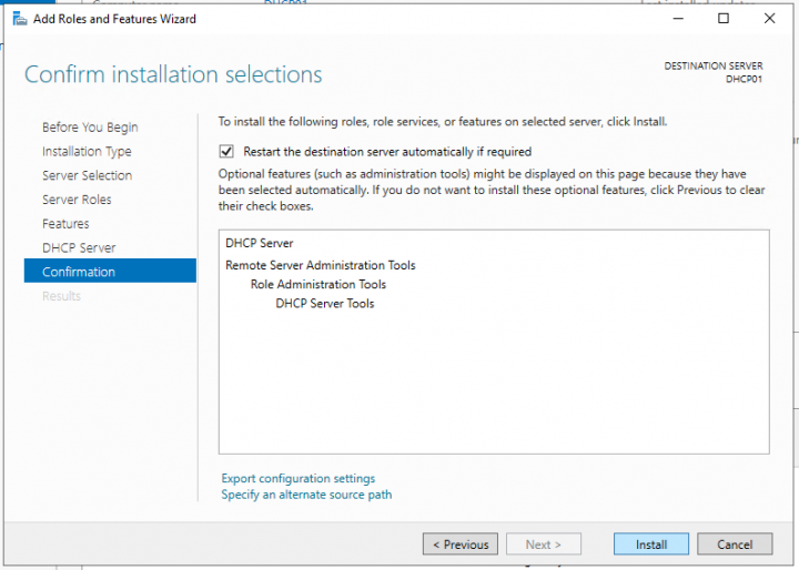 DHCP-Server Installation – Ronny Böttcher