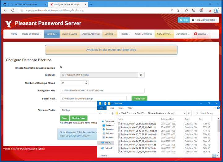 Pleasant Password Server – Upgrade – Ronny Böttcher