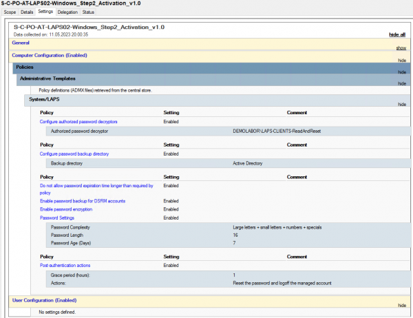 AD-Security: Windows-LAPS – Ronny Böttcher