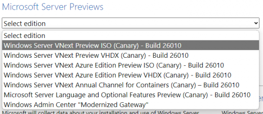 Windows Server vNext (2025) – Ronny Böttcher