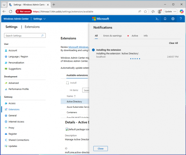 Windows Admin Center – v2 – Ronny Böttcher