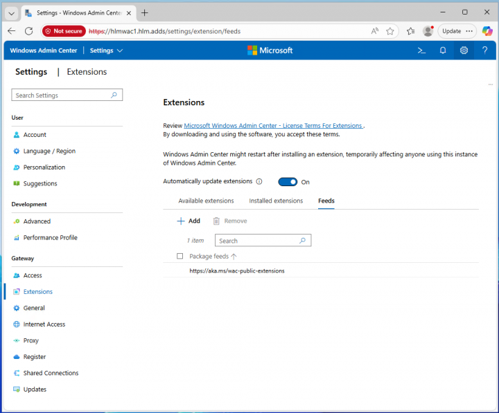 Windows Admin Center – v2 – Ronny Böttcher